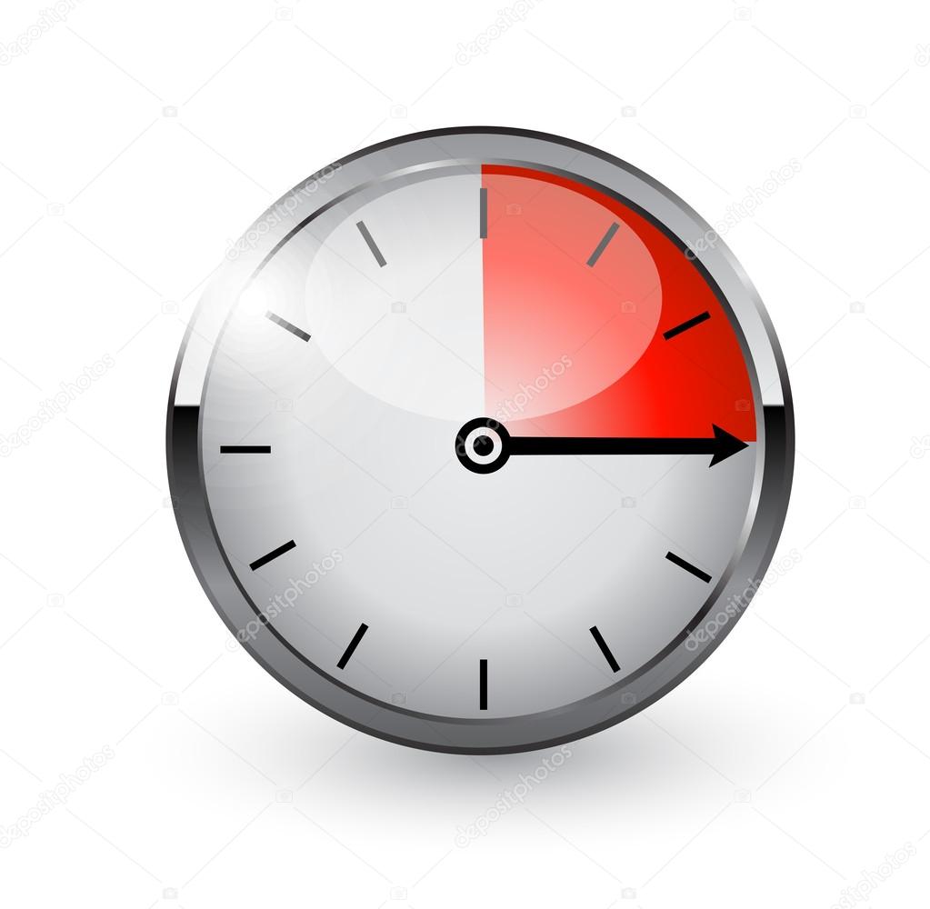 Timer-Symbol. Vektor Stock-Vektorbild von ©pokomeda 26978251