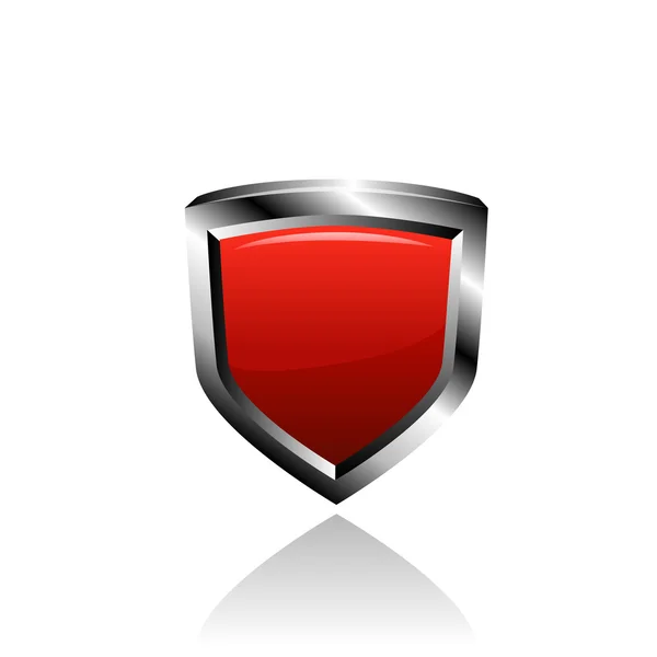 Red shield. Vector Stock Vector Image by ©pokomeda #69003413