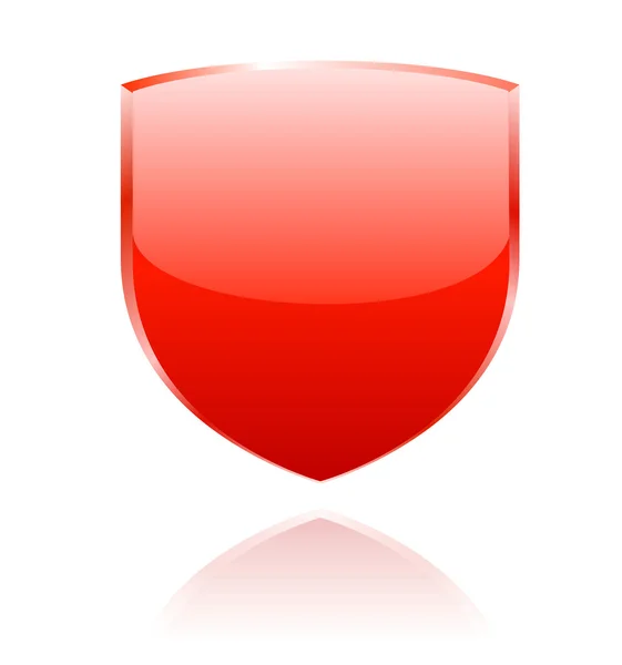 Red shield. Vector Stock Vector Image by ©pokomeda #69003413