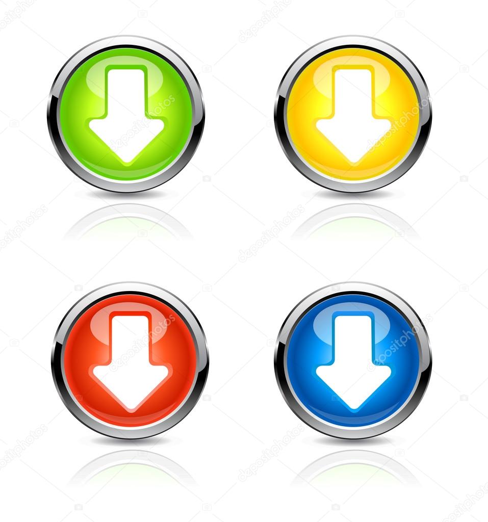 Vector arrow buttons Stock Vector Image by ©pokomeda #27080481