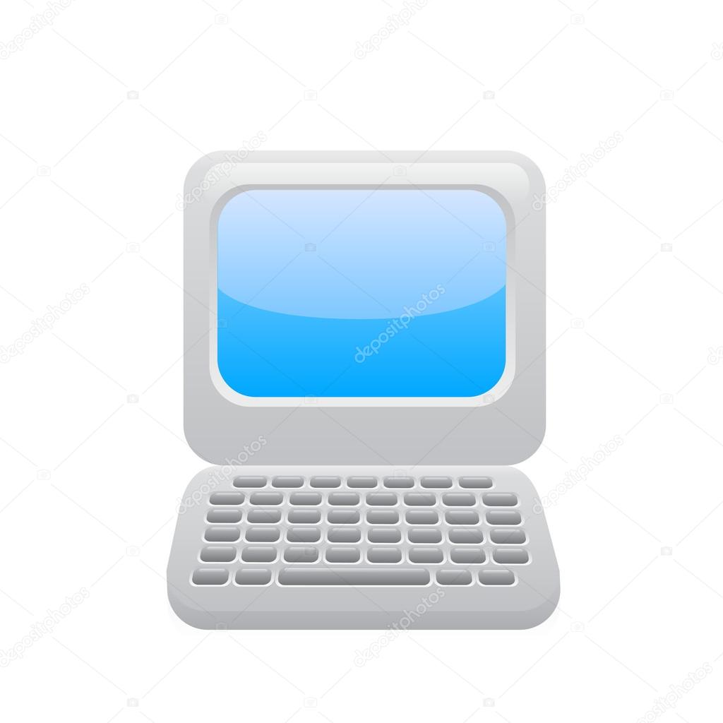 Lap top icon. Vector Stock Vector Image by ©pokomeda #27489147