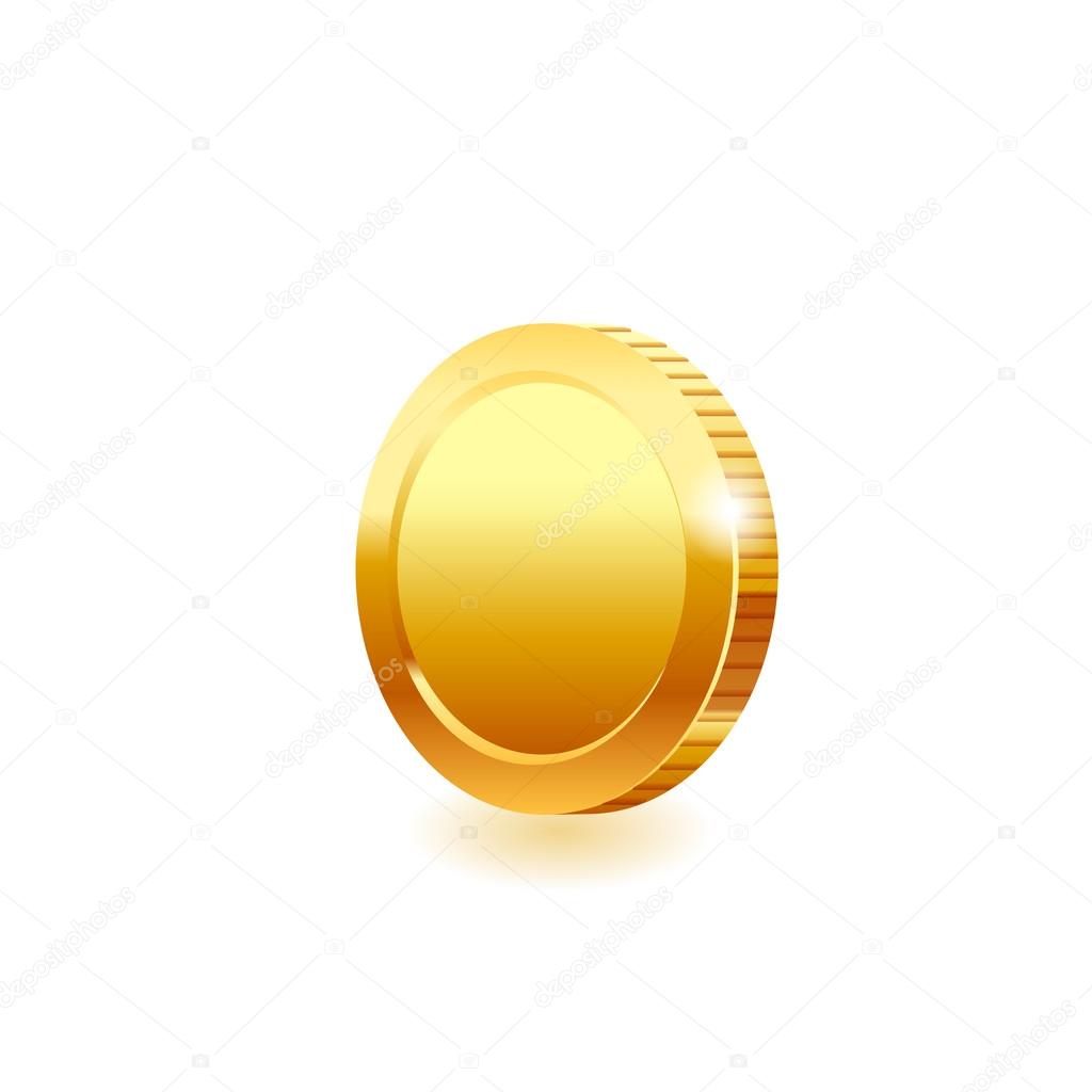 Gold coin. Stock Vector Image by ©pokomeda #38469579