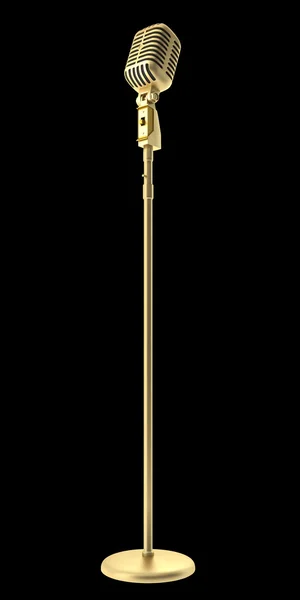 Golden mic Vector Art Stock Images | Depositphotos