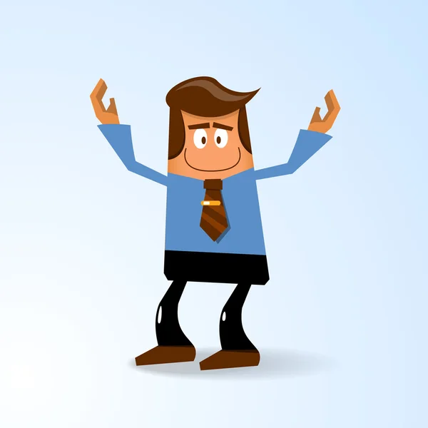 Happy office manager. Stock Vector by ©Alekksall 52139311