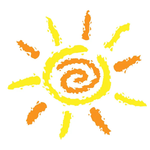 Slunce, kresba — Stock Vektor © Studiobarcelona #30448197