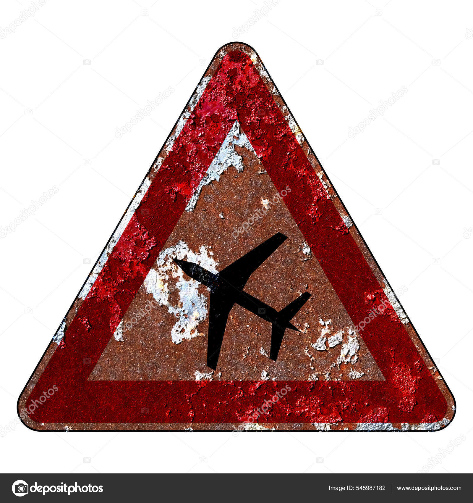 Grunge Warning Sign