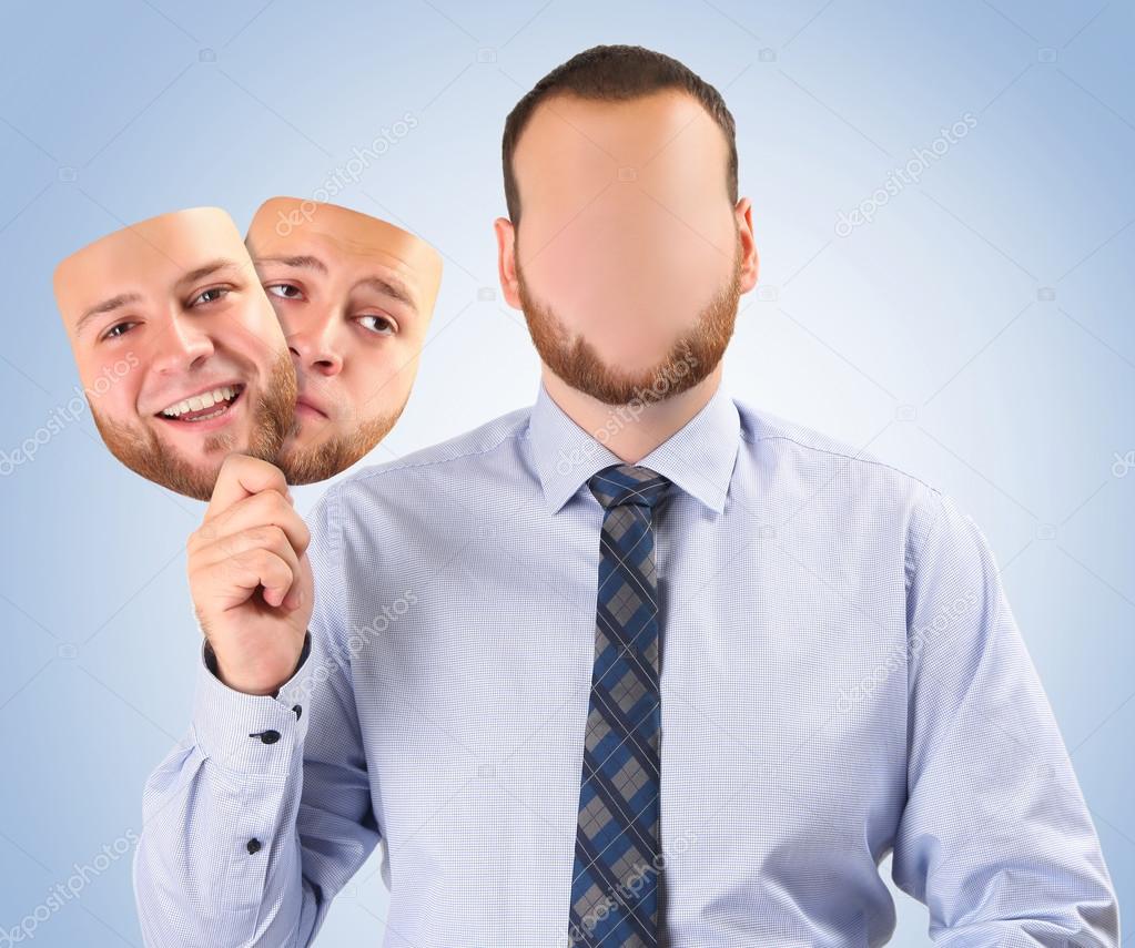 Happy and sad mask — Stock Photo © LisaA85 #31272951