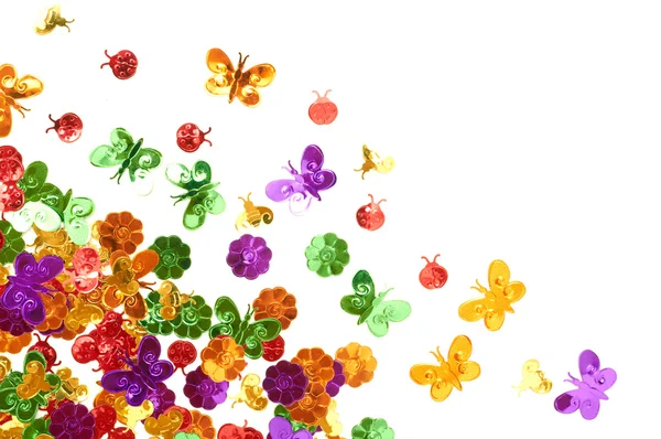 Spring confetti background Stock Photo by ©silverjohn 1851761