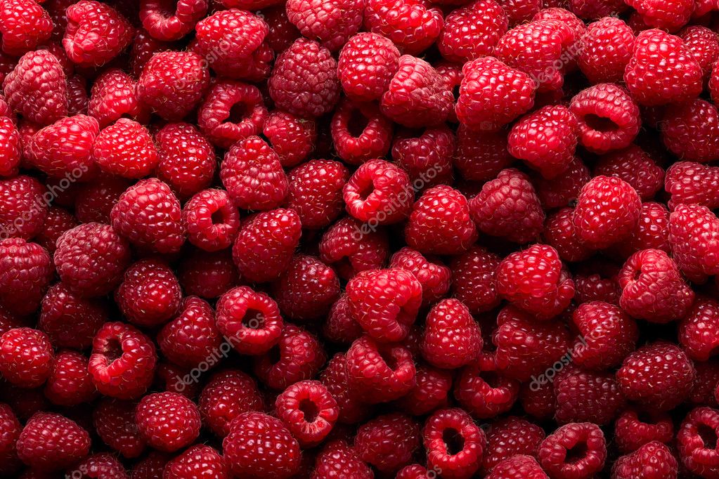 Raspberry fruit background Stock Photo by ©silverjohn 16333203