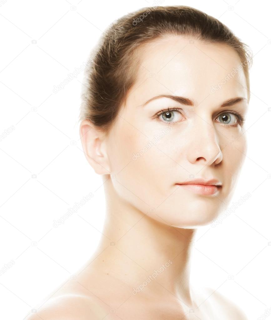 Woman face — Stock Photo © juice_team #28368461