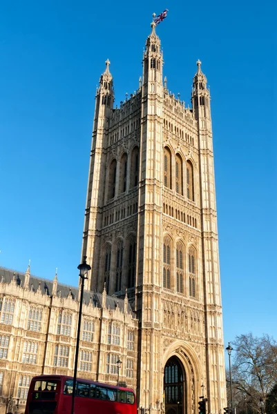 Tower in the building of British Parliament - Stock Image - Everypixel