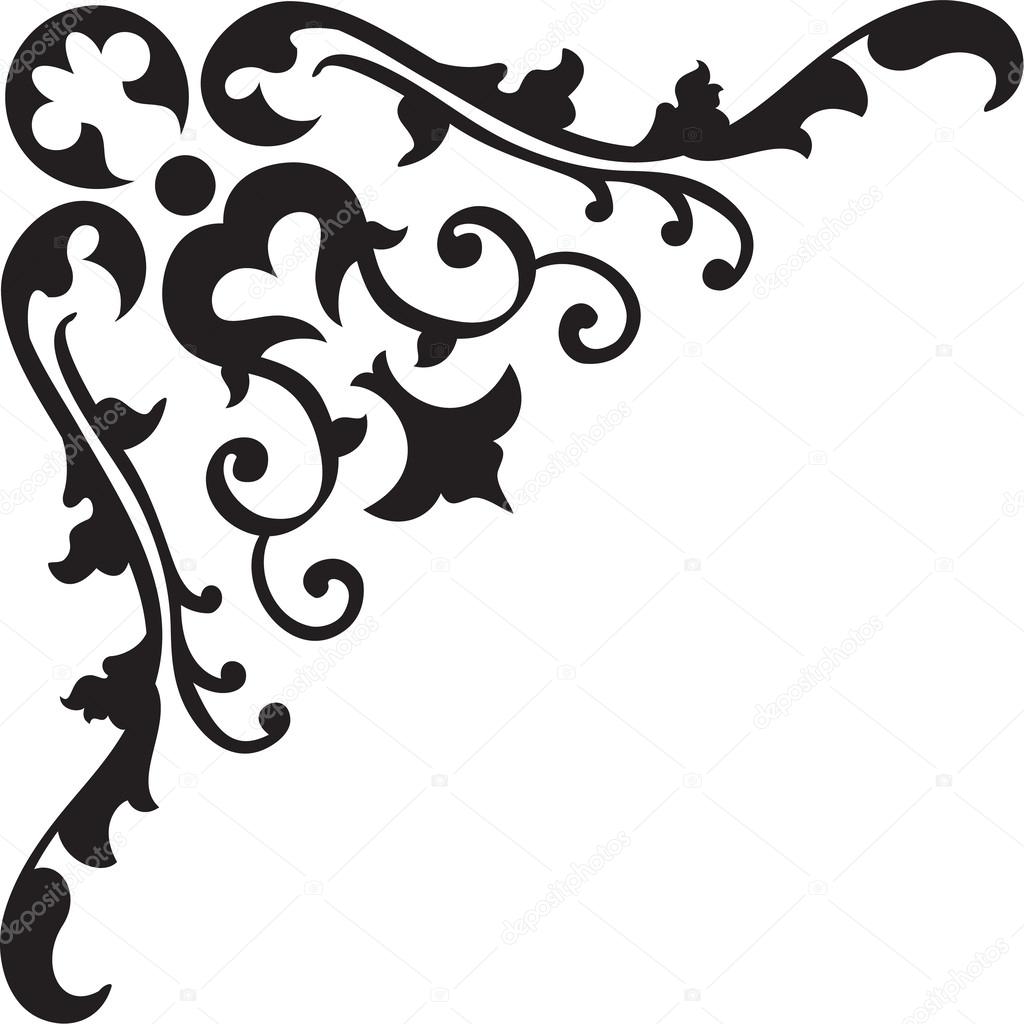 Victorian Corner Border