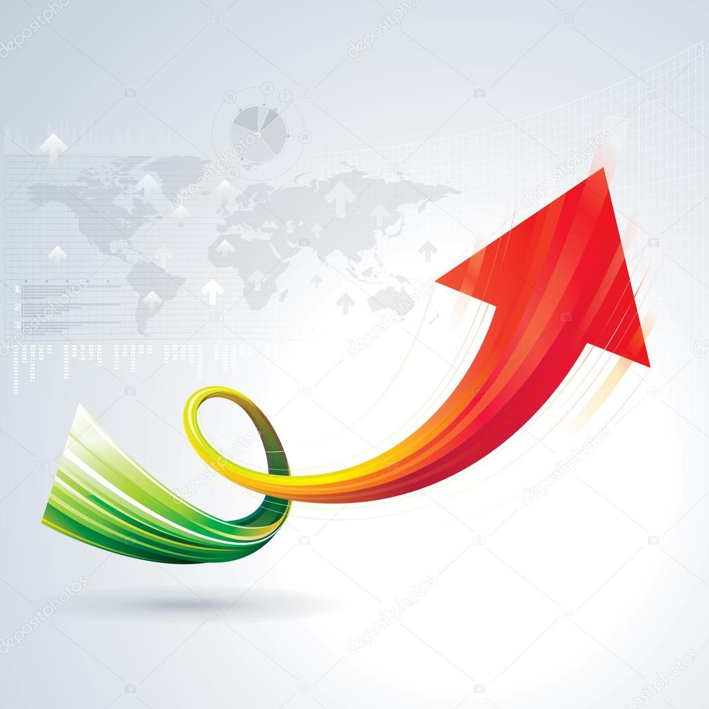 Growth Arrow Stock Vector Image by ©jineekeo #42036293