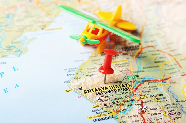 Antakya Hatay ,Turkey map — Stock Photo © ivosar #50070771