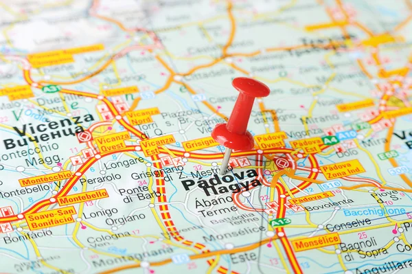 Padua Italy map - Stock Image - Everypixel