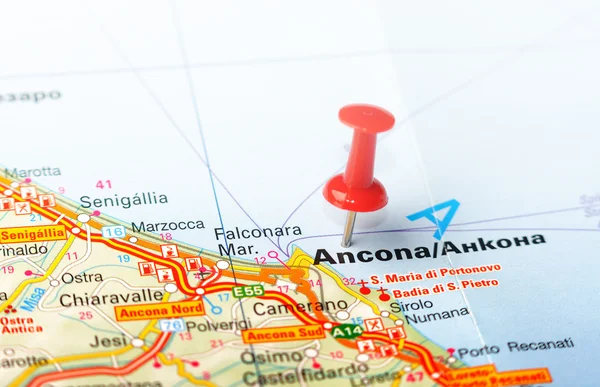 Map of ancona Stock Photos, Royalty Free Map of ancona Images ...