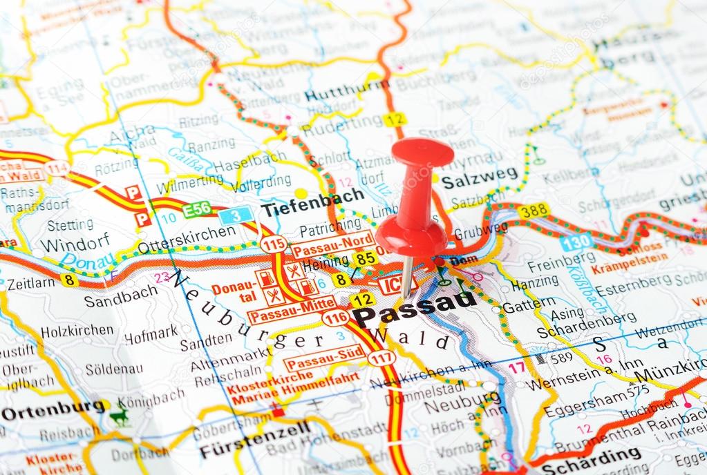 Passau Austria Map