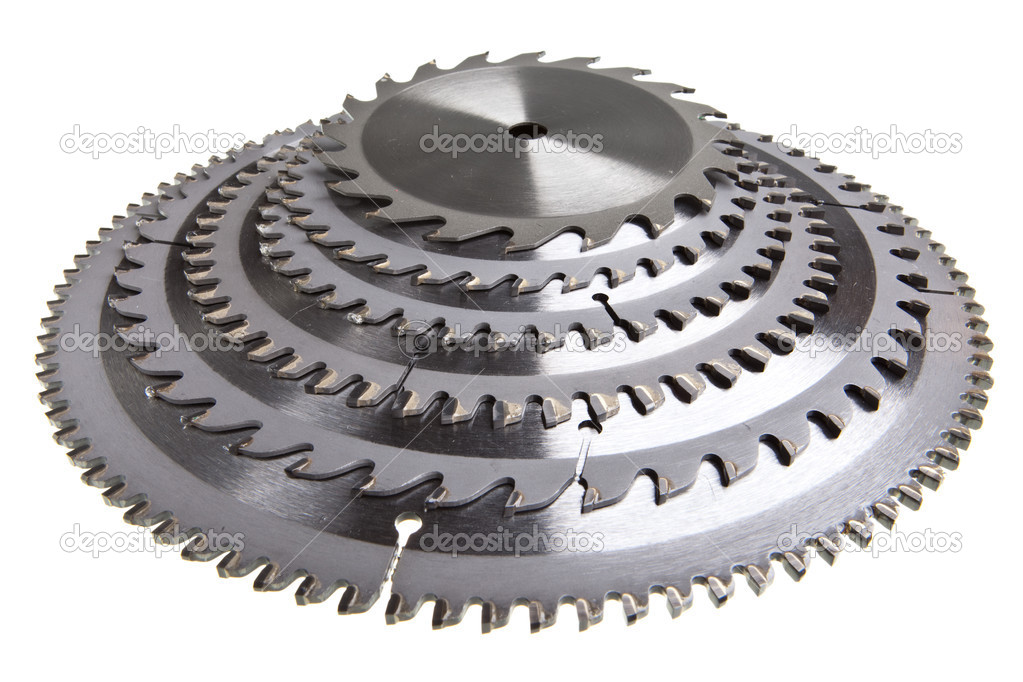 Cutting edge- Circular Saw disc for wood cutting Stock Photo by ...
