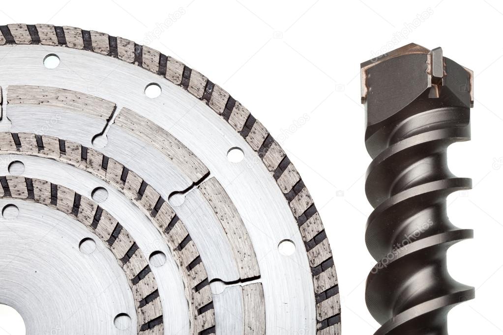 Detachable disks for are sharp construction materials and the drill ...