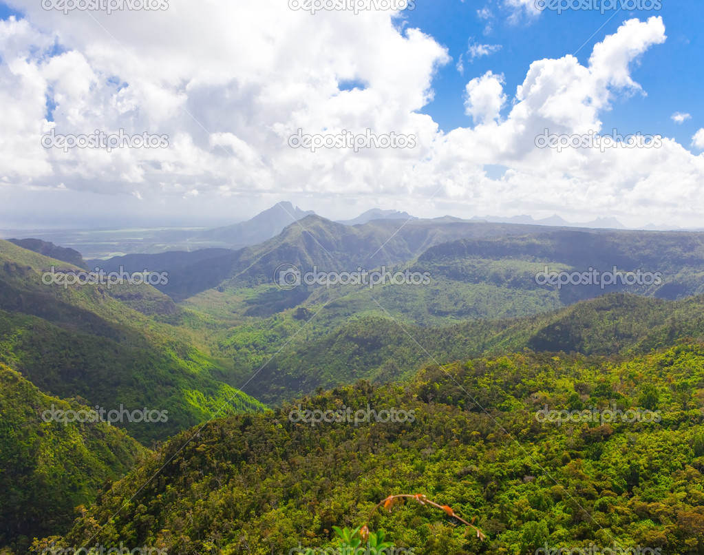 Mauritius, landscape of the island — Stock Photo © KKulikov #38345521