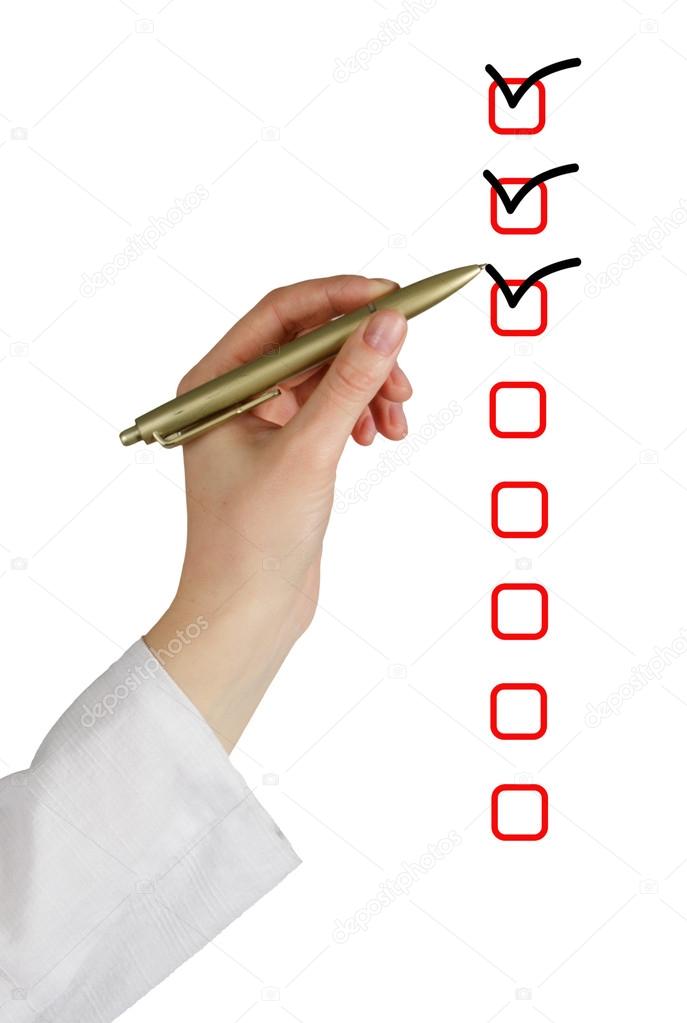 Checklist — Stock Photo © vaeenma #19273245