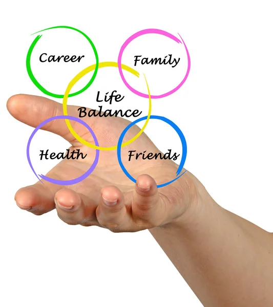 Diagram of a great life Stock Photo by ©vaeenma 70565885