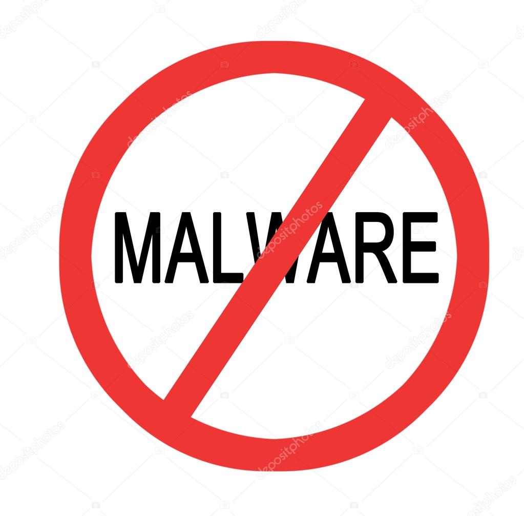 Sign No malware — Stock Photo © vaeenma #26680697