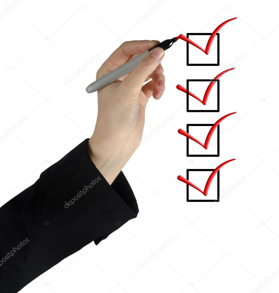 Checklist Stock Photo by ©vaeenma 27540917