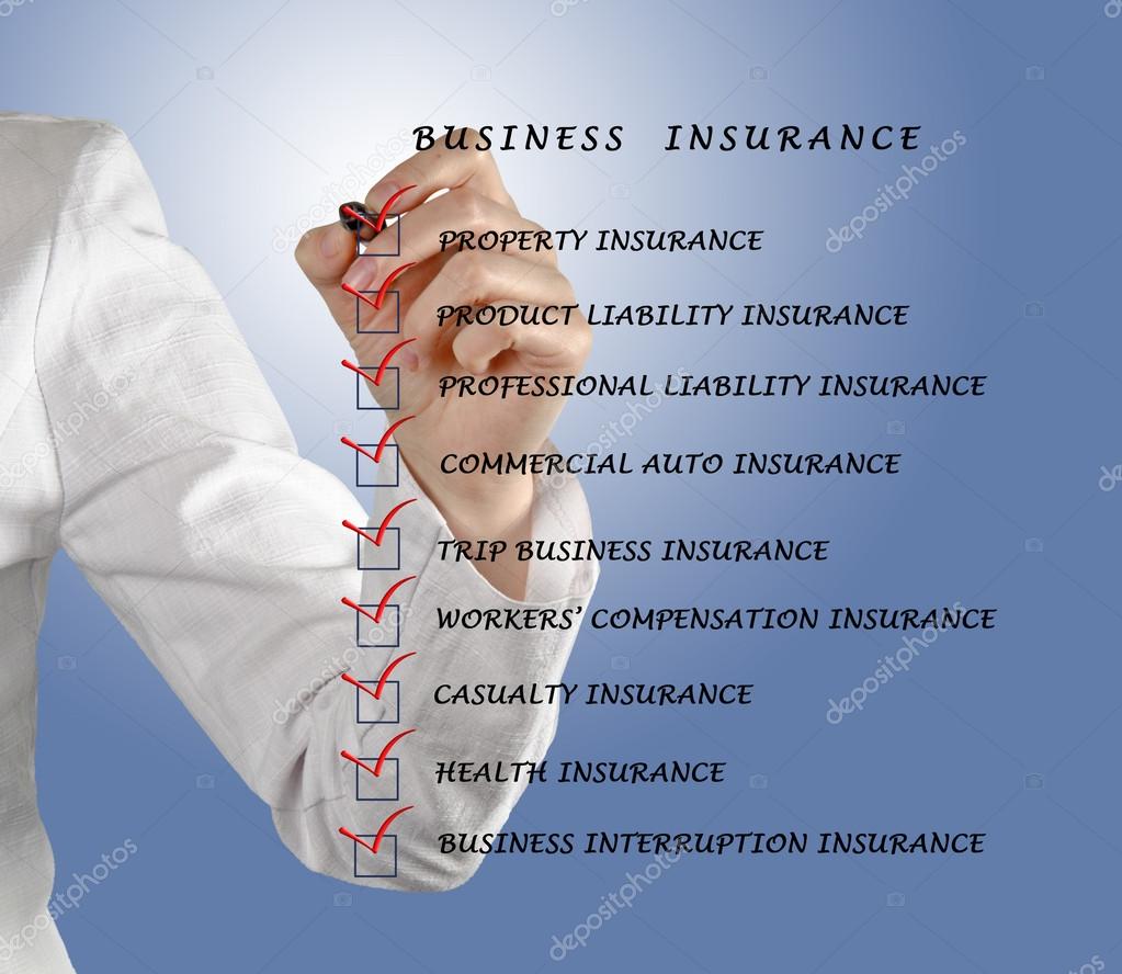 Check list for business insurance Stock Photo by ©vaeenma 30582877