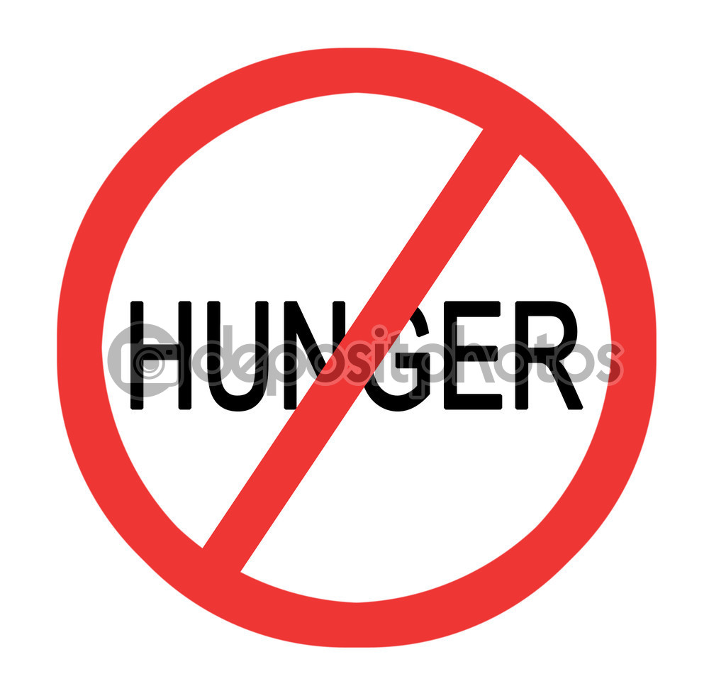 Stop hunger sign! Stock Photo by ©vaeenma 47997277