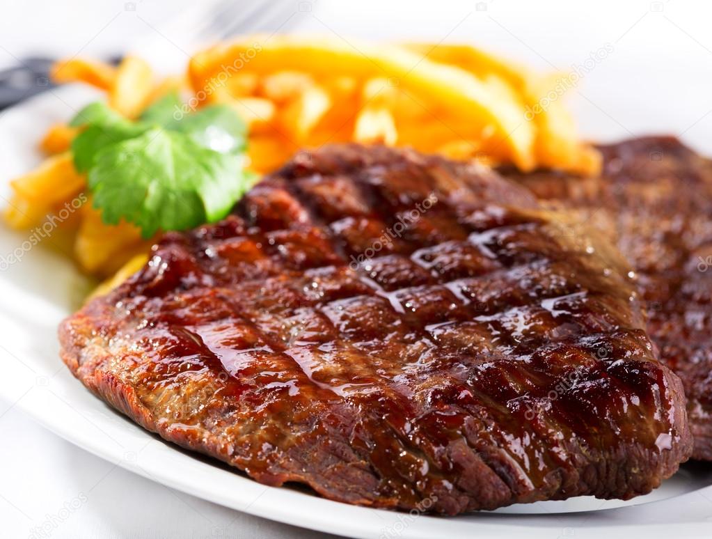 carne grelhada — Fotografias de Stock © Nitrub #20840503