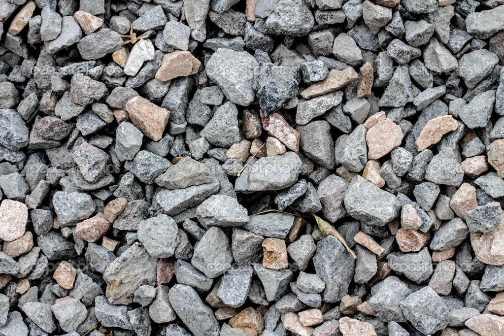 Stone rock pieces gravel Stock Photo by ©kzwwsko 37343825