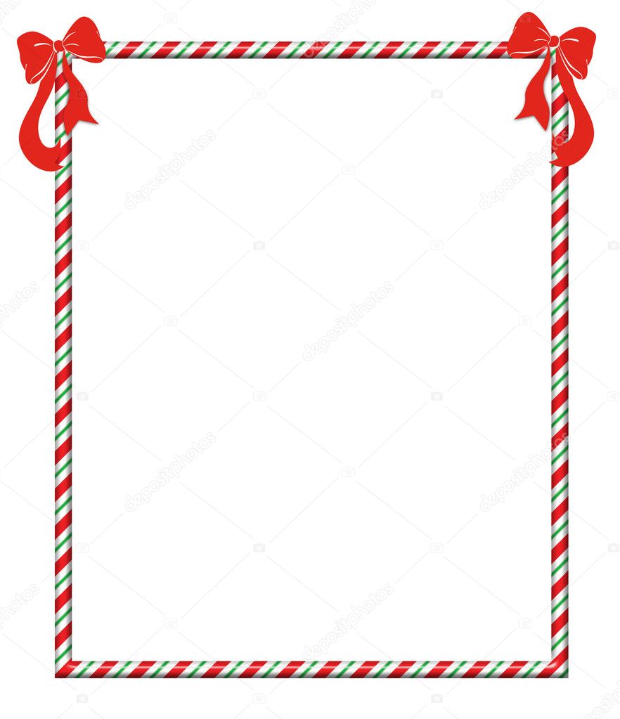 Christmas Candycane Frame Stock Photo by ©ponytail1414 34503281