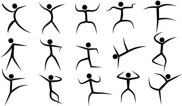 Dancing figures Vector Art Stock Images | Depositphotos
