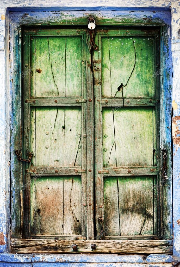 Old wooden shutters Stock Photo by ©photoff 19184337