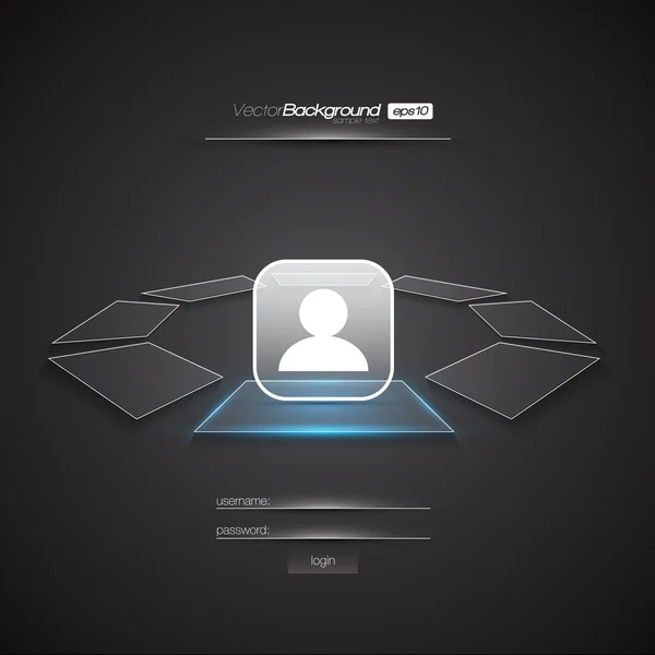 18,141,202 Login screen Vector Images | Depositphotos