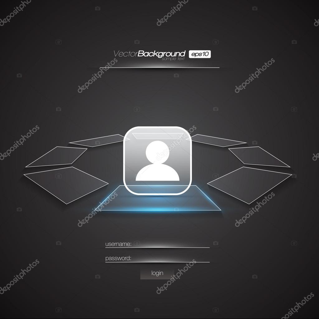 Login Background Design