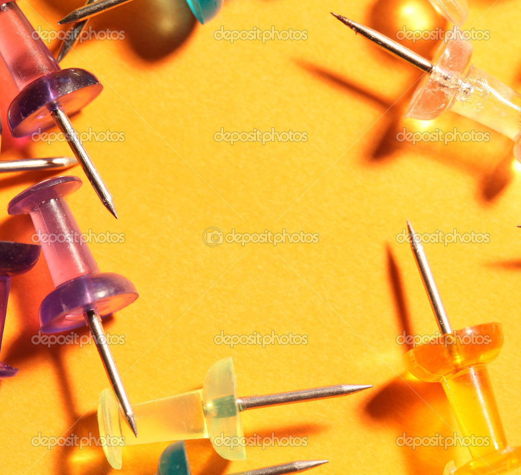 Push Pins — Stock Photo © janaka #40567849