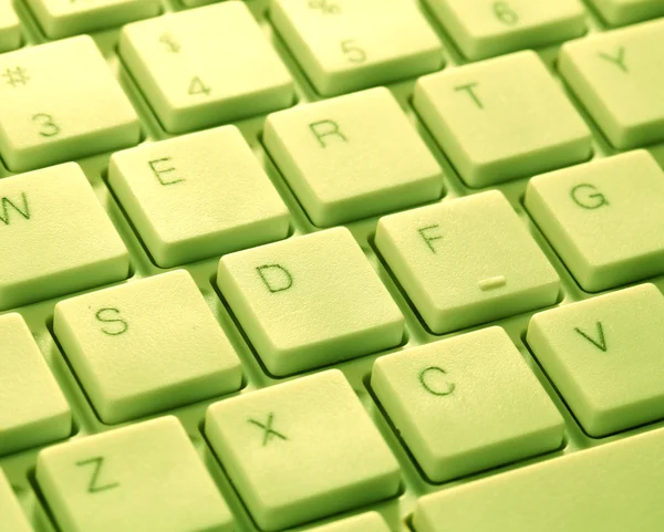 Modern green backlit keyboard Stock Photos, Royalty Free Modern green ...