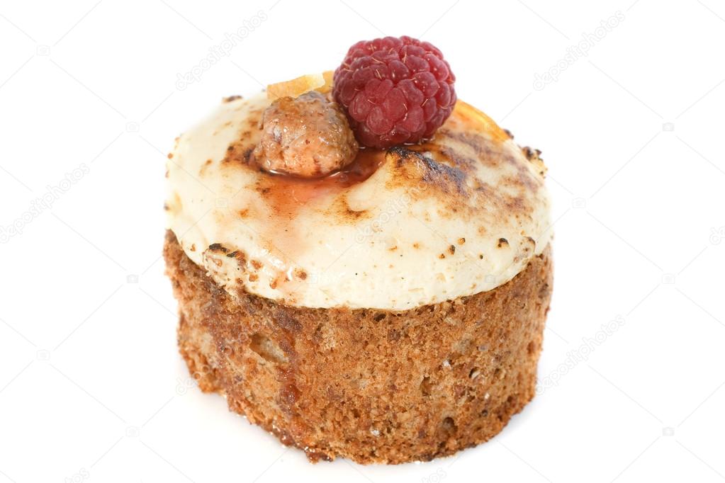 Cake with raspberry Stock Photo by ©cynoclub 15829767