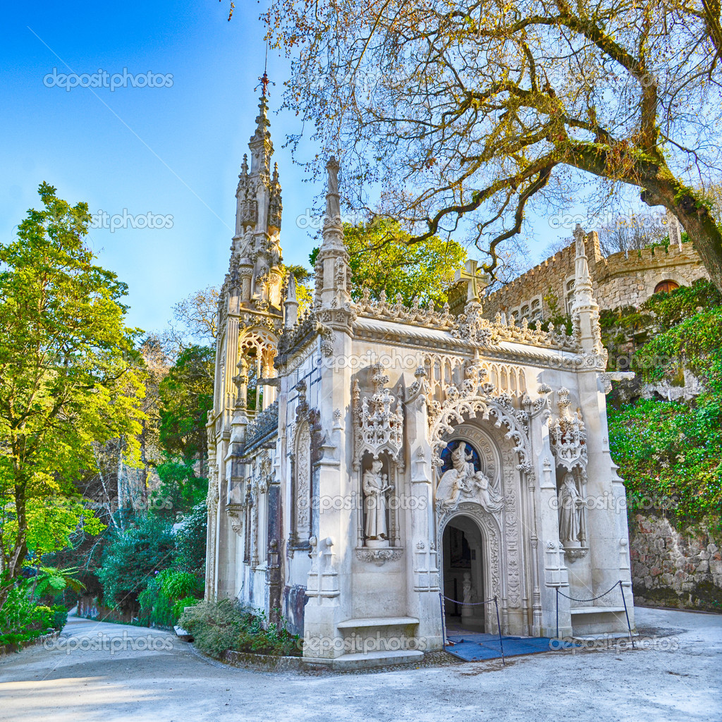 Capela da Quinta da Regaleira. Sintra. Portugal — Fotografias de Stock ...