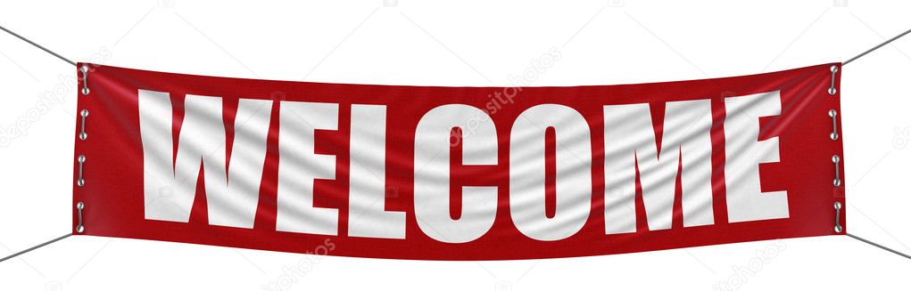 Welcome Banner — Stock Photo © panama555 #33484377