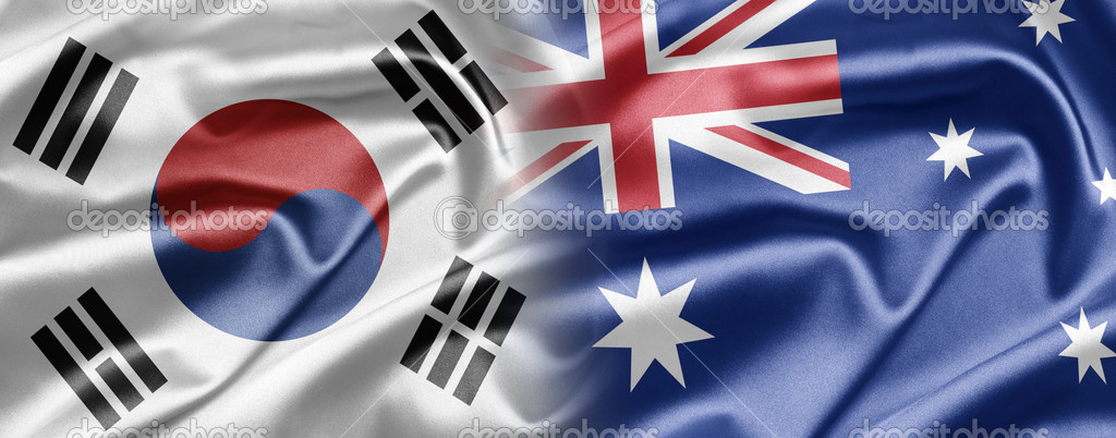 South Korea and Australia — Stock Photo © ruskpp #12635940