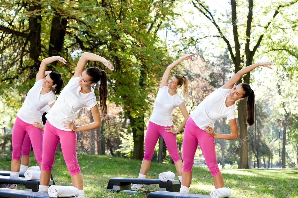 Stretching — Stock Photo © luckybusiness #20244199