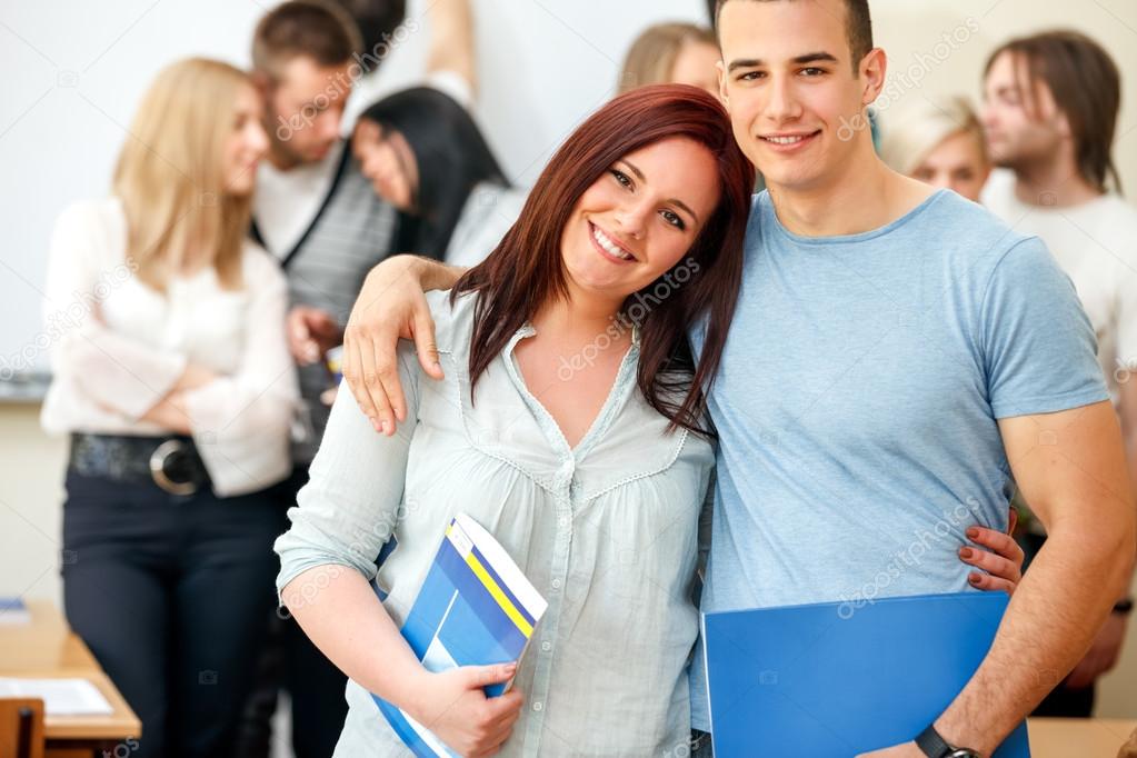 Happy students Stock Photo by ©luckybusiness 31885007