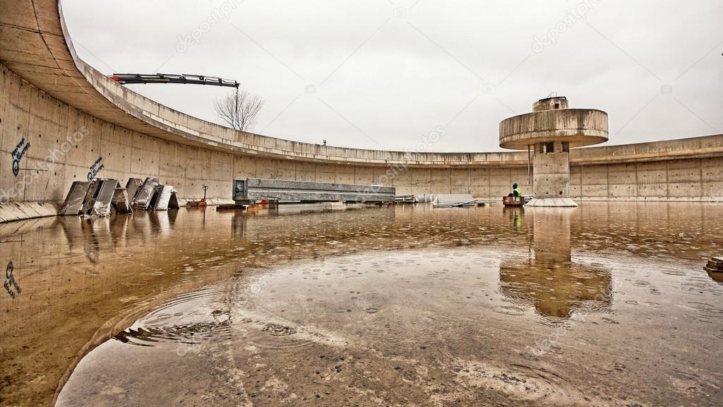 Concrete tank Stock Photo by ©shime02 44650023