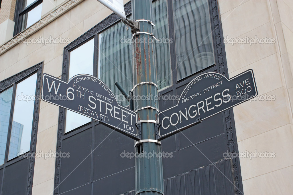 Austin Texas Street Signs