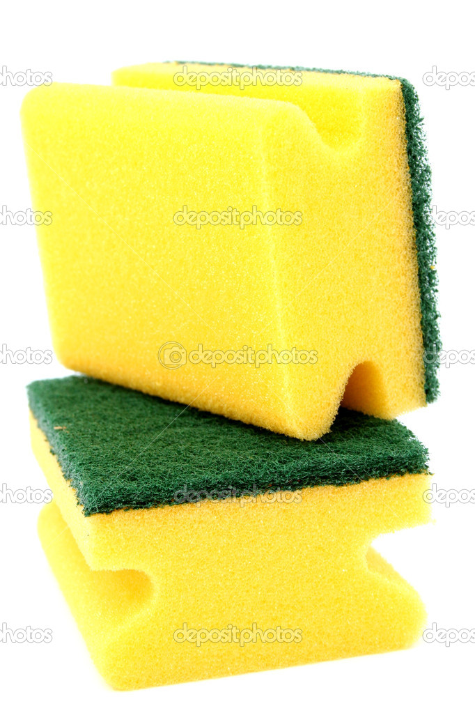 Sponge for washing utensils Stock Photo by ©parrus 14442117