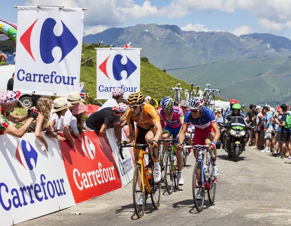 COL DE VAL LOURON-AZET, FRANCE, JULY 07, 2013: Pierre Roland – Stock ...