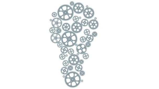 Loop animación engranajes idea animación — Vídeo de stock #35776325 ...